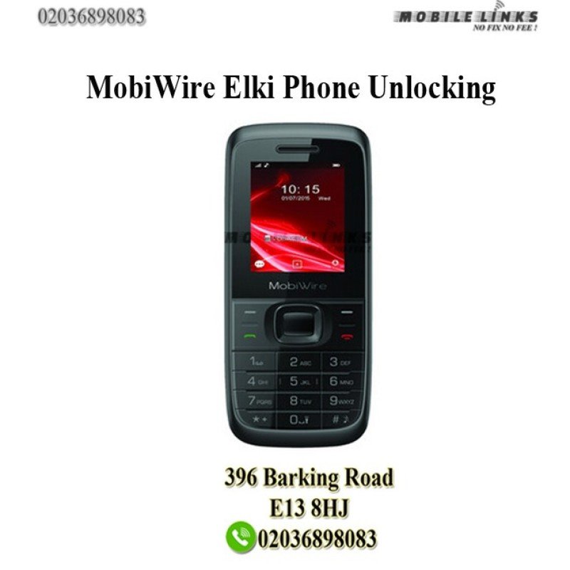 MobiWire Elki Mobile Unlocking at Mobile Links E13