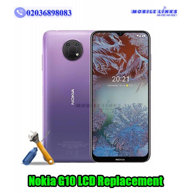 Nokia G10 LCD Replacement Repair in East London