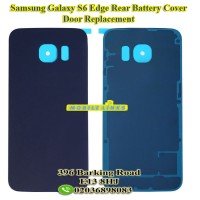 Samsung Galaxy S6 Edge G925F Back Glass Rear Battery Cover Door ...