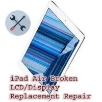iPad Air Broken LCD/Display Replacement Repair in East London